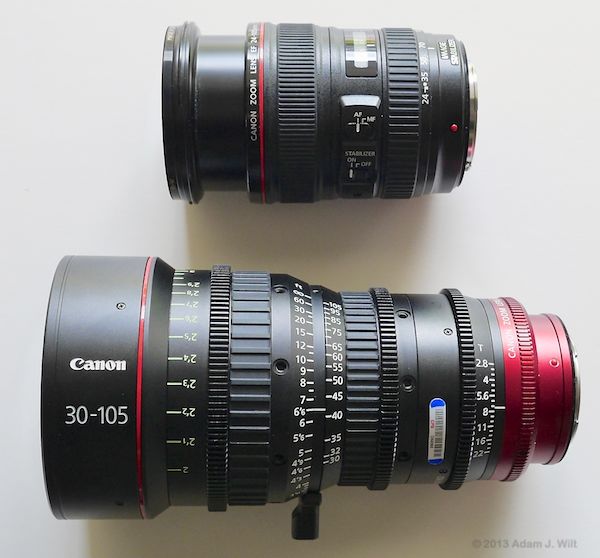 Quick Look: Canon EF-mount Cinema EOS Lenses